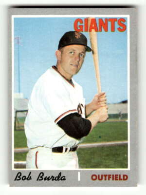 1970 Topps (EX) #357 Bob Burda Giants | eBay