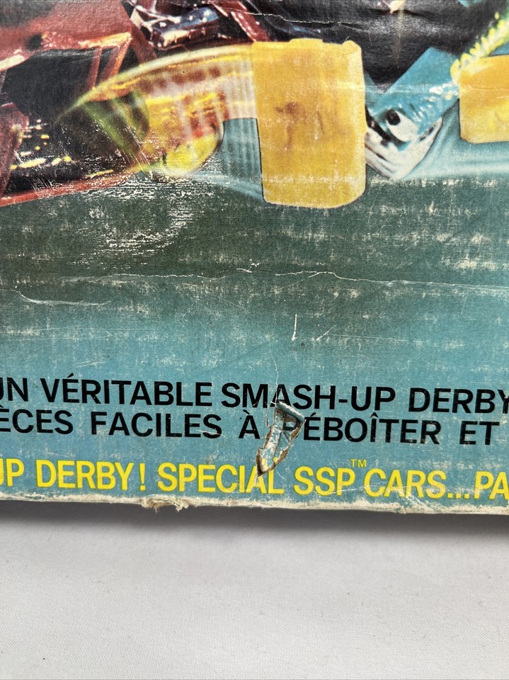 Kenner SSP Smash Up Derby Box Only 57 Chevy 57 Ford as is empty Vintage ...