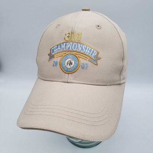 3M Championship Hat Cap Adjustable Tan Fabric TPC Twin Cities 2007 ...