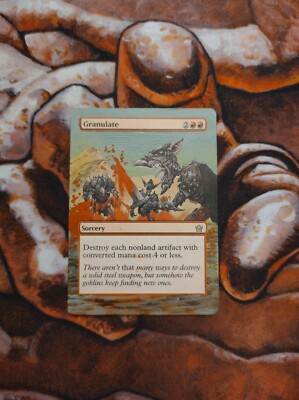 Magic the Gathering Granulate Hand Painted Unique Custom MTG Alter | eBay