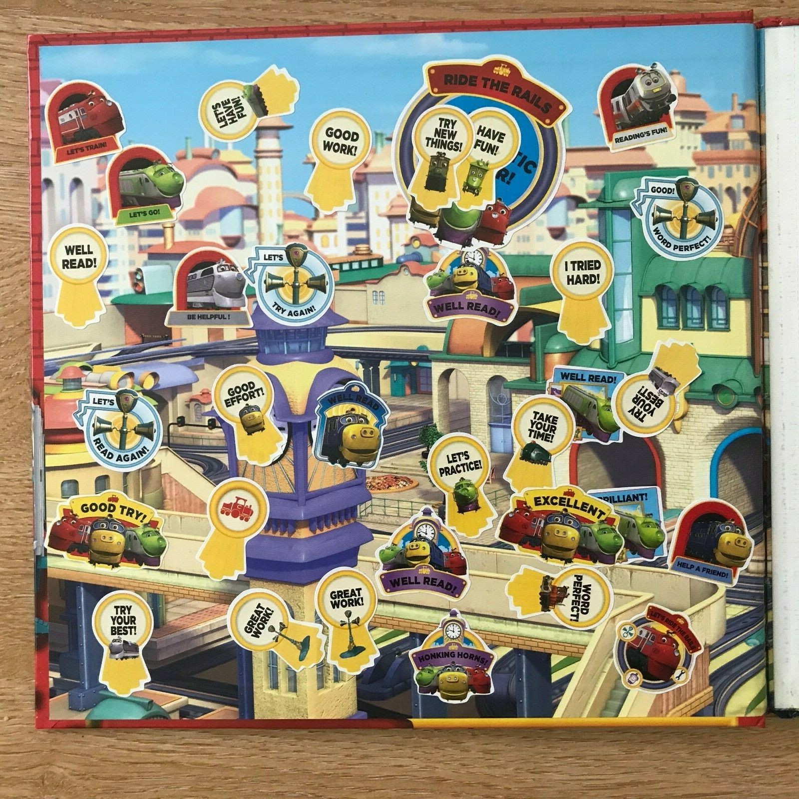 Chuggington Storybook: Wake Up Wilson & Braking Brewster - Stickers Are ...