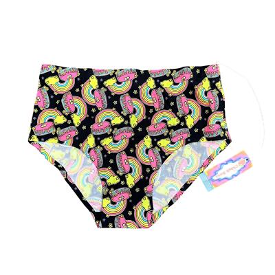Cheek Boss Rainbow Pancakes Hipster Panty in Black, Size M | eBay