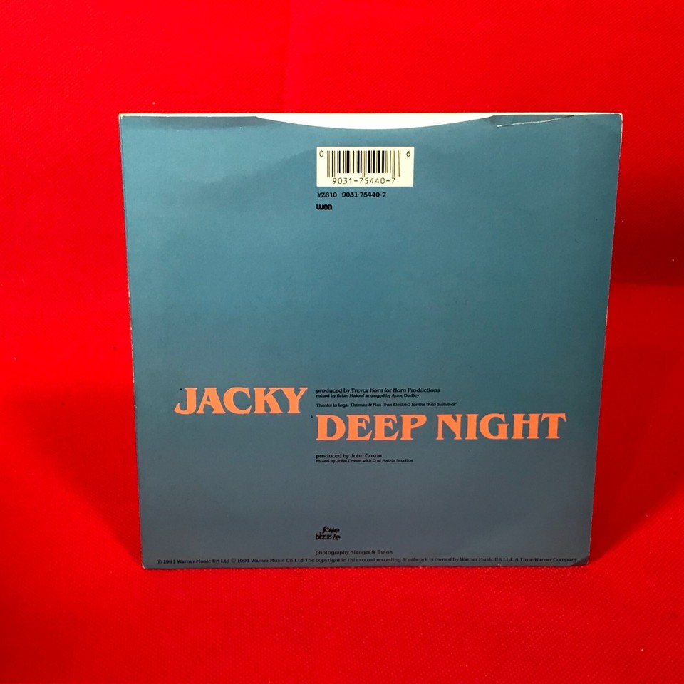 MARC ALMOND Jacky 1991 UK 7" vinyl single Deep Night original 45 | eBay