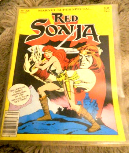 Marvel Super Special No. 38: Red Sonja Movie Adaptation-1985-Mary Wilshire | eBay