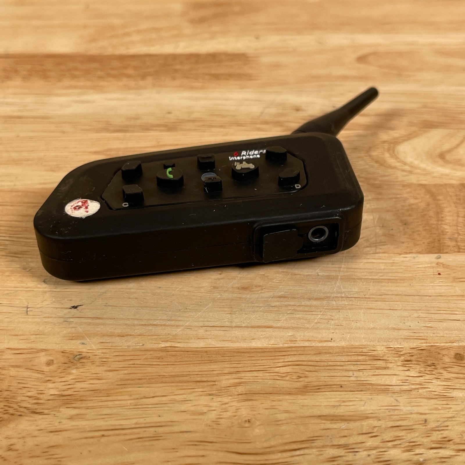 Vnetphone V6 Black 1200M Range 6 Riders Motorcycle Helmet Bluetooth ...