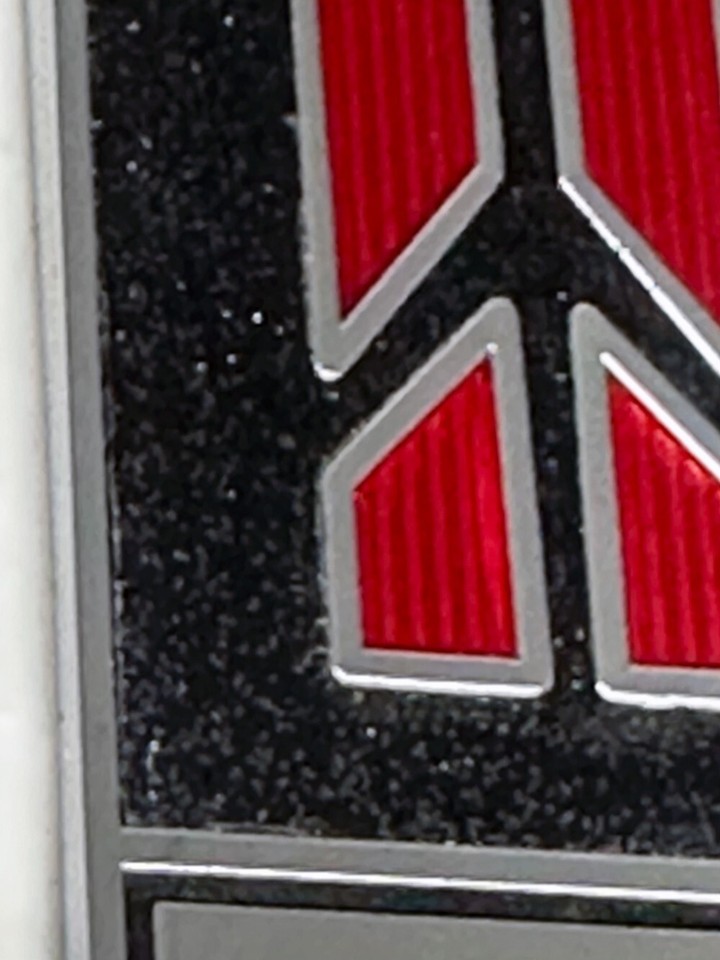 1984 Correct Hurst Olds Metal Cloisonné Dash Plaque Emblem 3M Adhesive ...