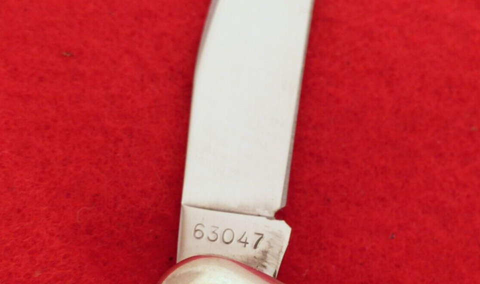 Case XX USA 63047 pretty Bone 1976 mint Stockman Stock knife | eBay