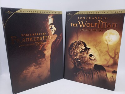Universal Legacy Horror DVD Lot: 2 Classic Monsters Together! VGC ...