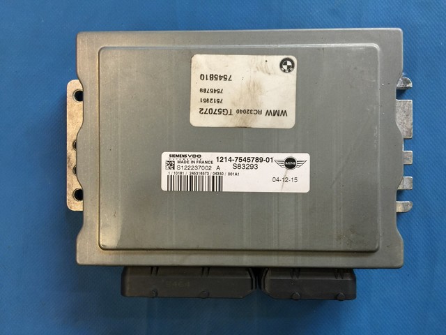 MINI BMW Cooper-s R52 Convertible Siemens ECU EWS BCU & Lock Set - 2 ...