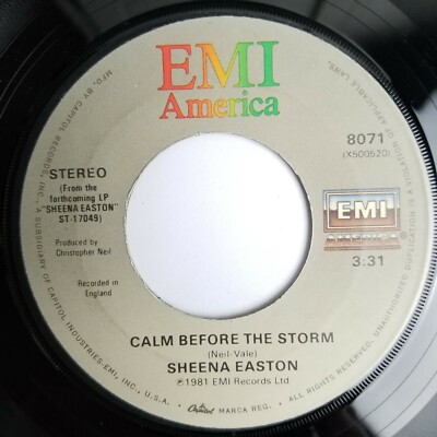 Sheena Easton Morning Train ( Nine To Five ) 45 Rpm EMI 8071 | eBay