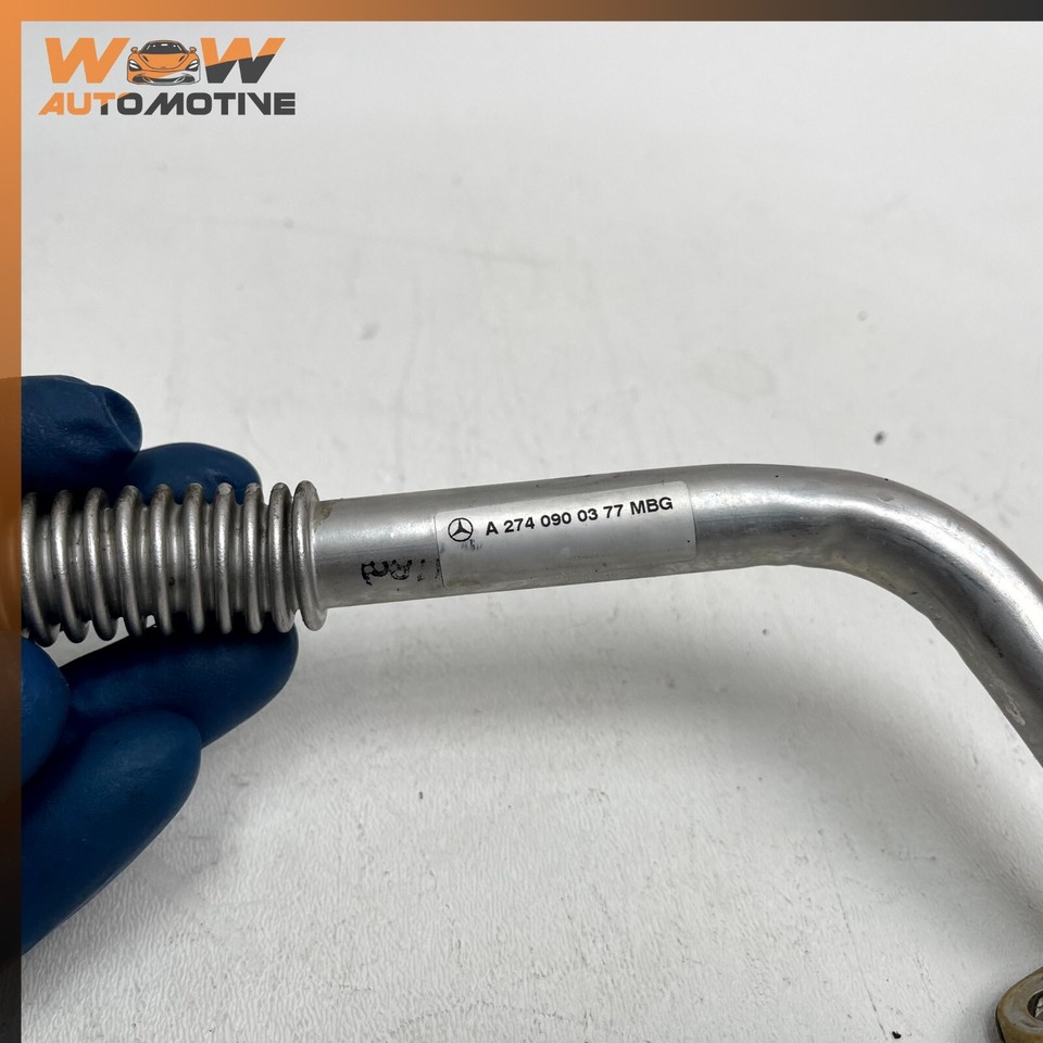 15-20 MERCEDES-BENZ W205 C300 GLC300 E300 TURBOCHARGER OIL RETURN LINE ...