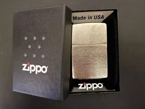 Zippo Classic Pocket Lighter - Brushed Chrome for sale online | eBay