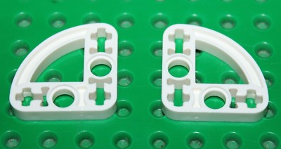 2 x Lego Technic White Liftarm 3 x 3 L ref 32249/set 8008 1237 8009 R2 ...