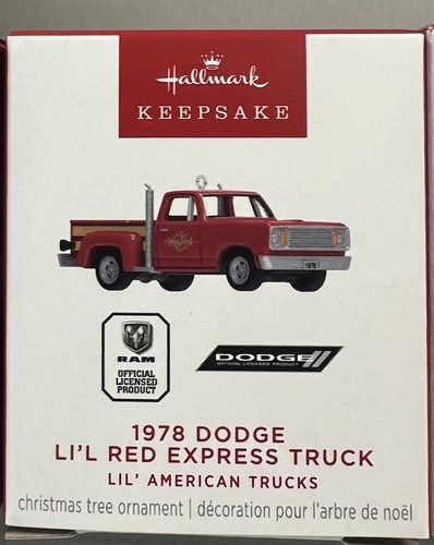 Hallmark 2025 1978 Dodge Lil' Red Express Truck -Lil' American Trucks ...