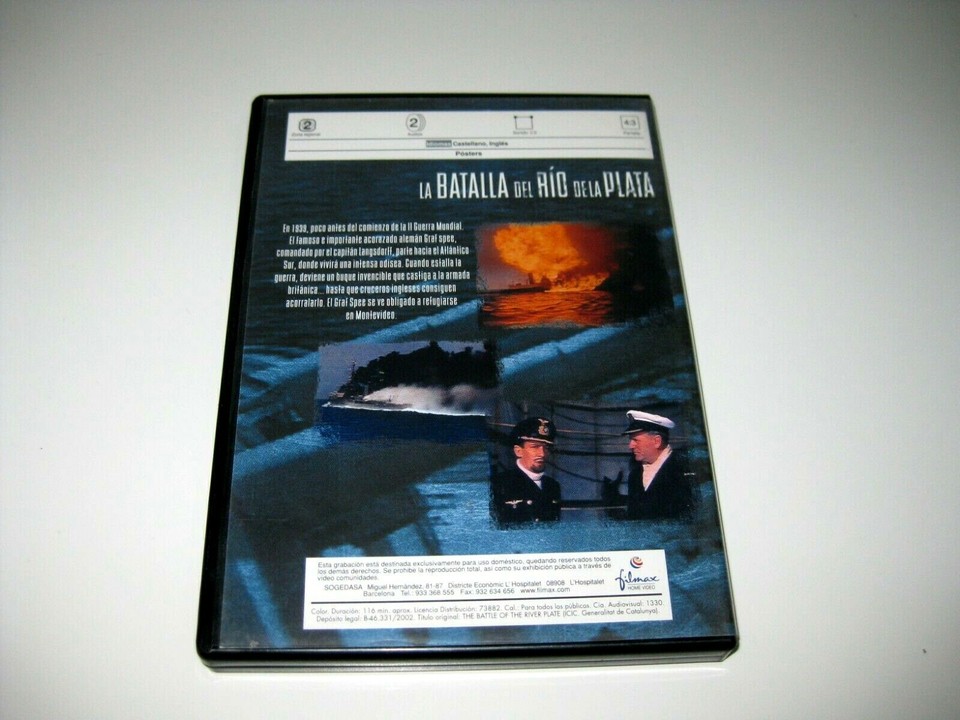 La Battaglia Del Rio Della Argento DVD Peter Flinch John Gregson ...