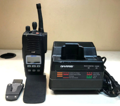 M/A-Com Harris P5400 MAEX-CU1XX Multi-Mode UHF Radio 440-512 MHz with ...