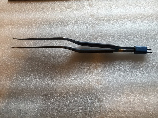 Codman 9202n Surgical Titanium Bayonet Bipolar Forceps 80-1551 for sale ...