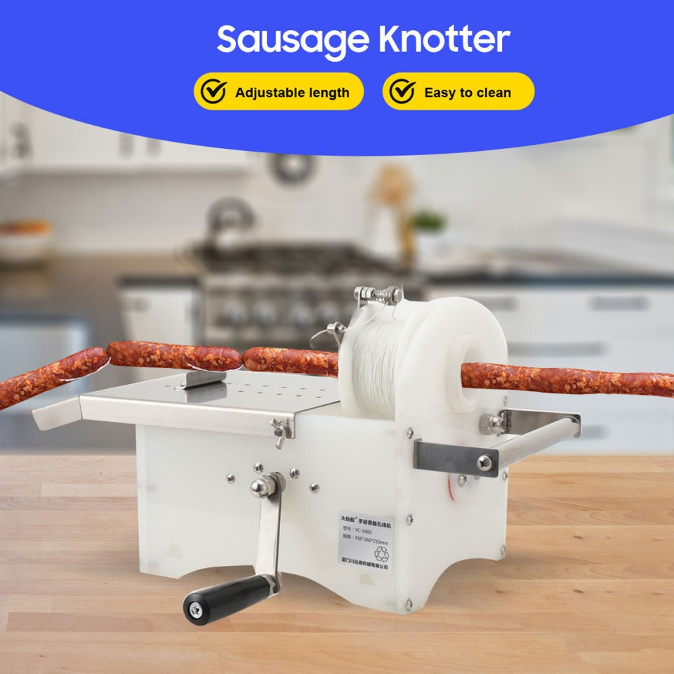Sausage Knotting Binding Hand-rolling Machine Manual Sausage Tying ...