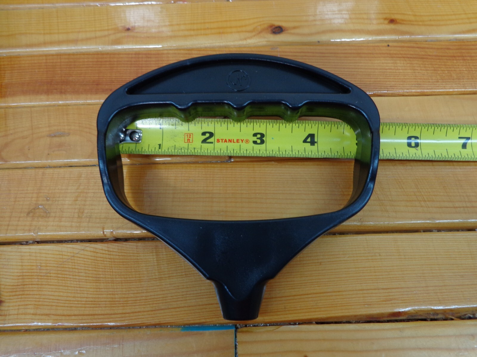 BLACK EMERGENCY SNOWMOBILE PULL START HANDLE WITH 6' ROPE CARRY A SPARE ...