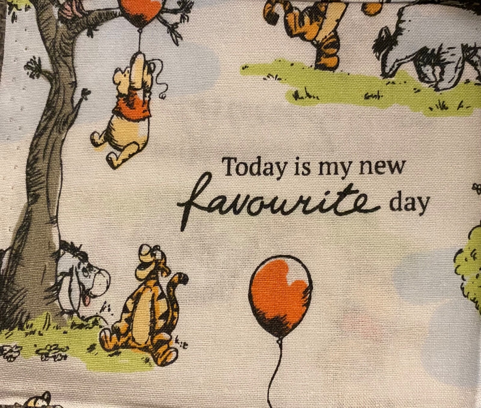 Disney cotton Winnie the Pooh & friends fat quarters, fabric, cotton ...