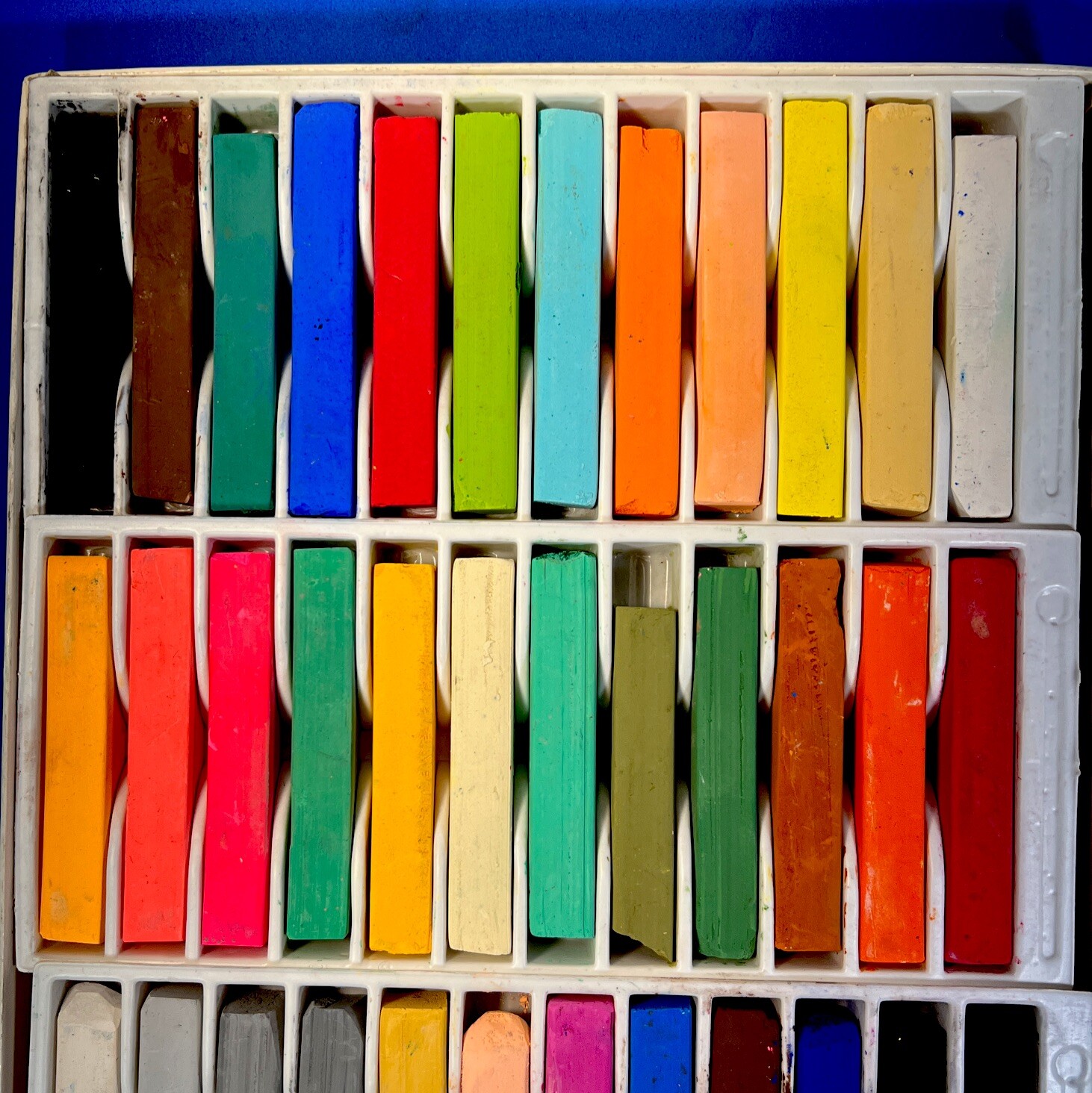 Vintage Art Pastels Weber Costello Alphacolor 48 Square Sticks Complete ...