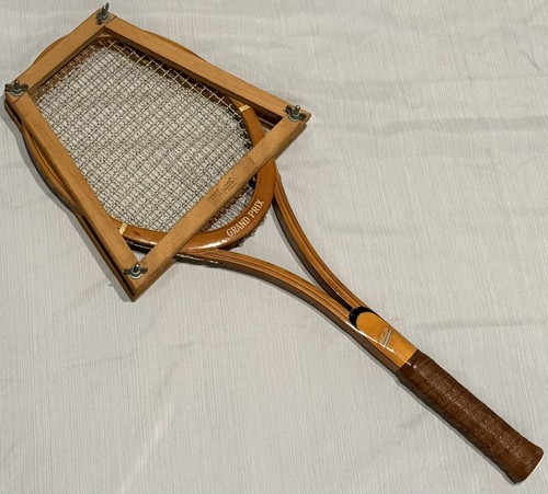 Vintage Wilson Tennis Raquet 4 5/8 with Raquet Protector T-1203 | eBay