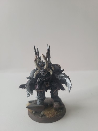 Terminator Armor Lord Chaos Space Marines Warhammer 40k Built Painted ...