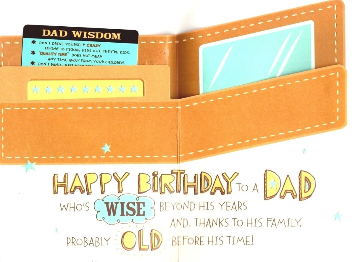 Happy Birthday Dad Card Ideas