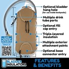 Universal Water Bladder Insulator - Hydration Pack Reservoir Insulation ...