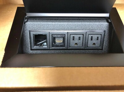 Byrne Multi-Outlet Assembly Black Blank HDMI Outlet 20A 125V #9865 | eBay