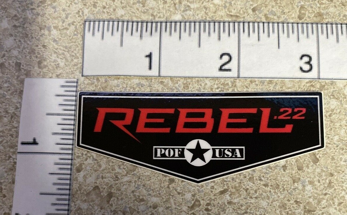 POF USA Rebel 22 Factory OEM Shot SHOW Dealer Promo Sticker NEW | eBay