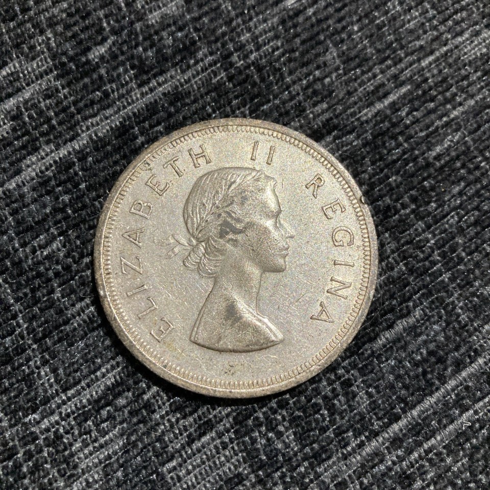 1958 South Africa 5 Shilling Silver Coin | eBay UK