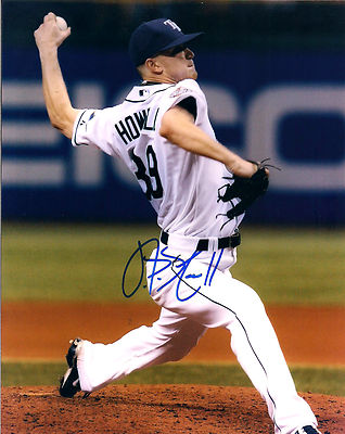 J.P. HOWELL TAMPA BAY RAYS SIGNED AUTOGRAPHED 8X10 PHOTO W/COA | eBay