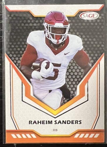 2024 Sage Football Black Raheim Sanders #136 South Carolina | eBay.de