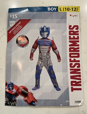 Transformers Optimus Prime Children's Halloween Costume Child L(10-12 ...