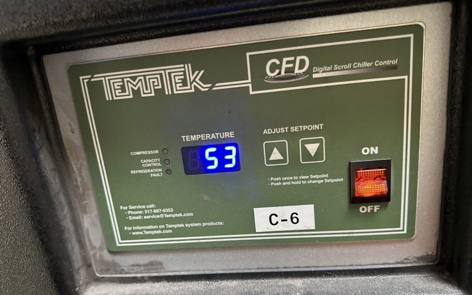 2018 10 TON TEMPTEK MODEL CFD-10W PORTABLE CHILLER | eBay