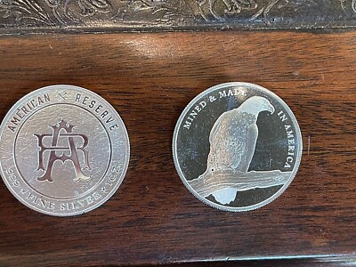 2 OZ ASAHI AMERICAN RESERVE 1 OZ .999 FINE SILVER coins GEM BU IN STOCK ...