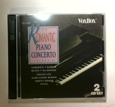 Romantic Piano Concerto vol 6, 2 CD- [New CD] 47163506925| eBay