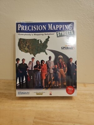 VTG. 1997 Precision mapping version 3.0 + Master Maps New Old Stock ...