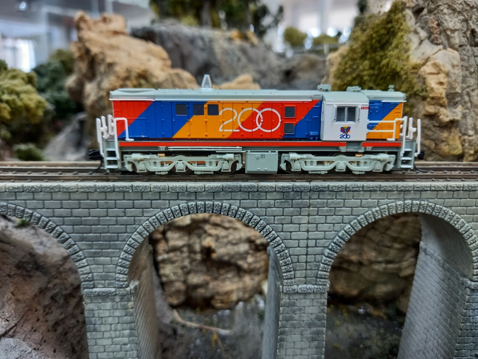 Gopher Models N scale NSW 48 class Bicentennial livery | eBay Australia