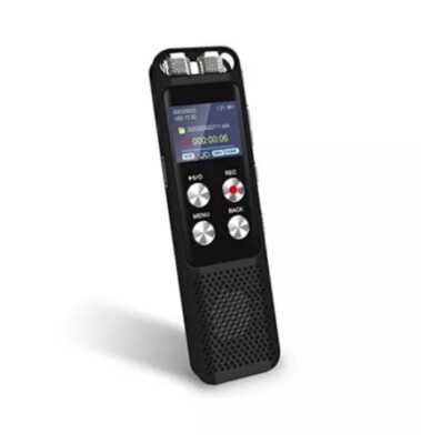48GB Digital Voice Recorder Voice Activated Recorder w/ Playback Audio ...
