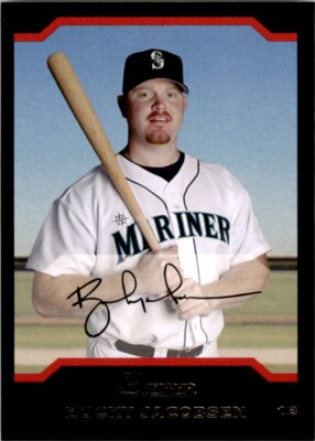 2004 BOWMAN BUCKY JACOBSEN SEATTLE MARINERS #BDP15 | eBay