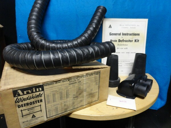 VINTAGE 1961 FORD & MERCURY (NOS) - ARVIN DEFROSTER KIT - ORIGINAL (NEW ...