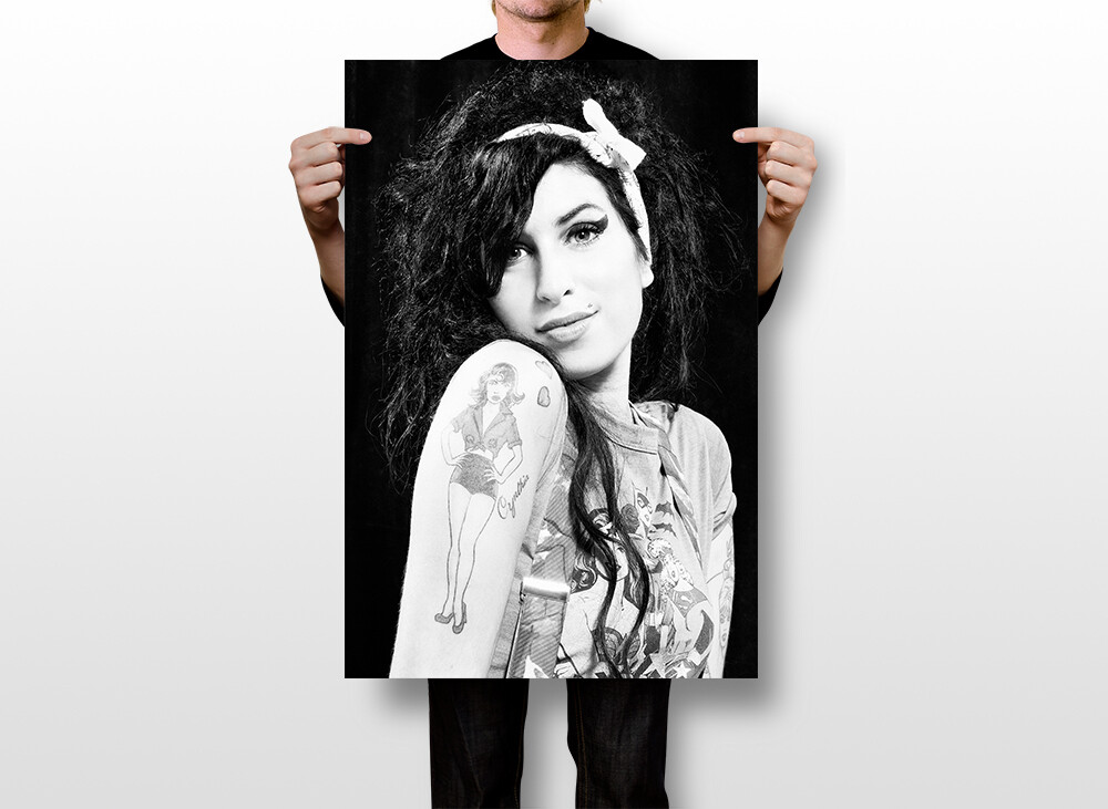 Amy Winehouse Artist British Singer Print Wall Art Home Decor - POSTER ...
