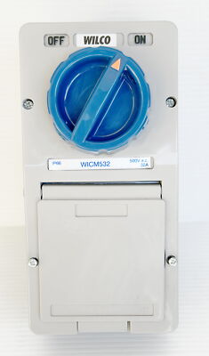 Clipsal Wilco WICM532 32A 500VAC 3+N+E Switched Socket Outlet IP66 *NEW ...