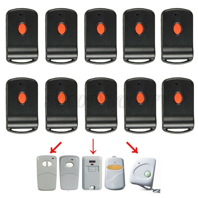 Multi-Code by Linear Mini 10 Garage Door Opener Remote With Keychain ...