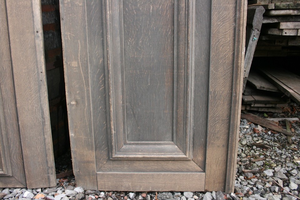 Reclaimed large antique solid oak panel panelling | eBay UK