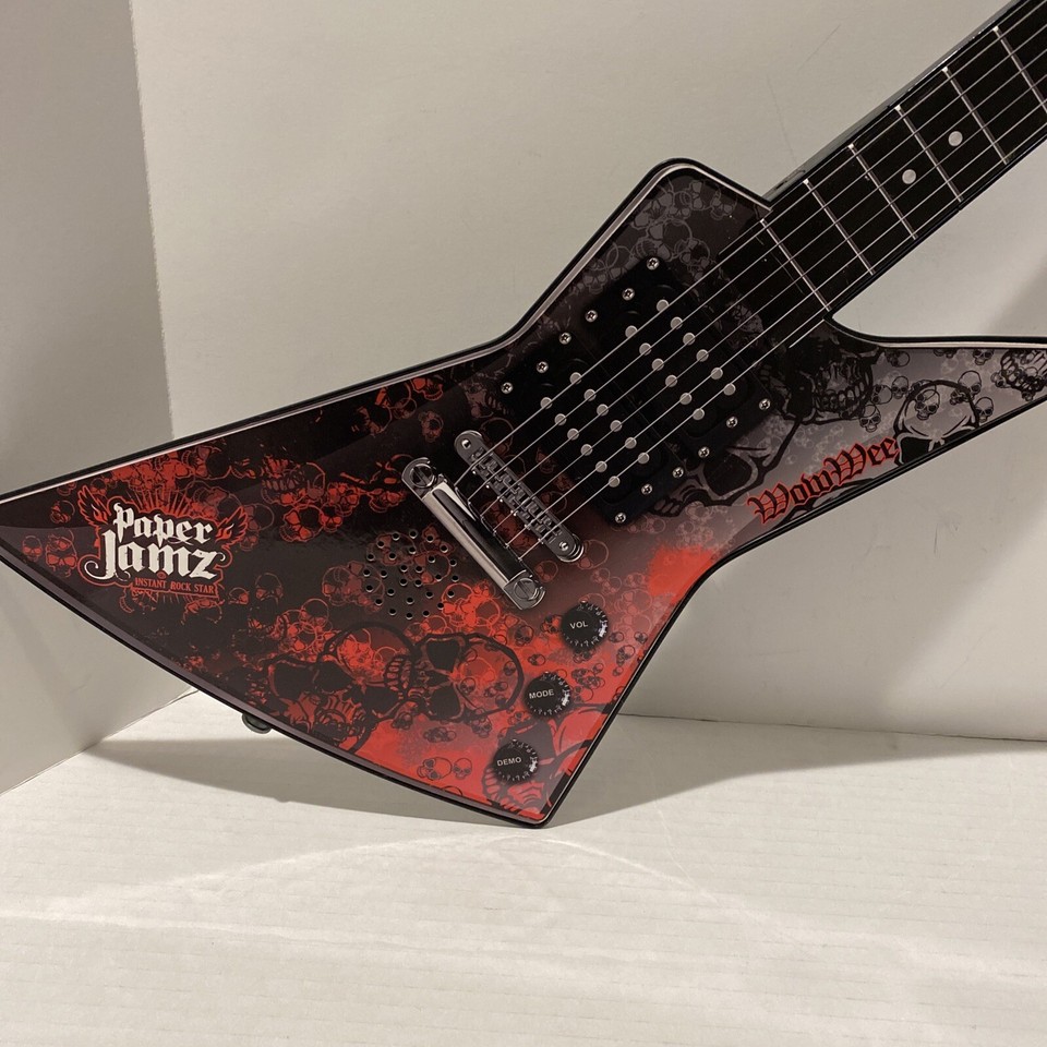 Paper Jamz Guitar Wowwee Series 1 Instant Rock Star GOOD SOUND | eBay