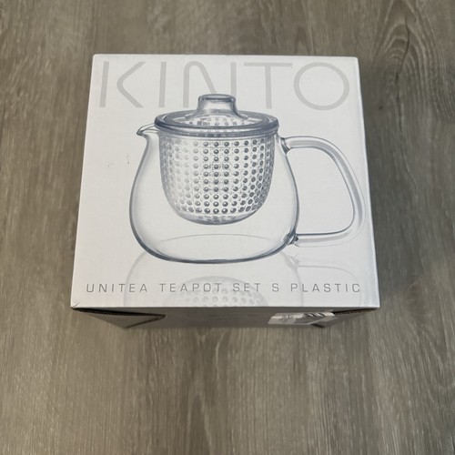 Kinto Unitea Teapot Tea Pot Set S Plastic 22909 450ml Jug Strainer Lid ...