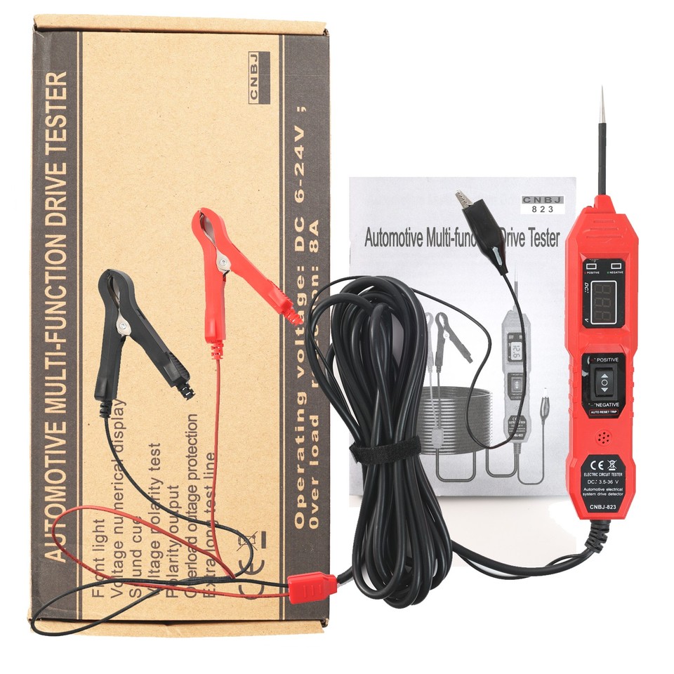 3.5-36V Digital Automotive Electrical Tester Car Power Probe Circuit ...